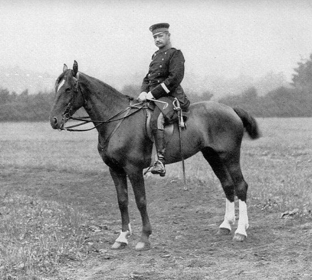 Paul von Hindenburg (1847-1934) als Major im großen Generalstab ...